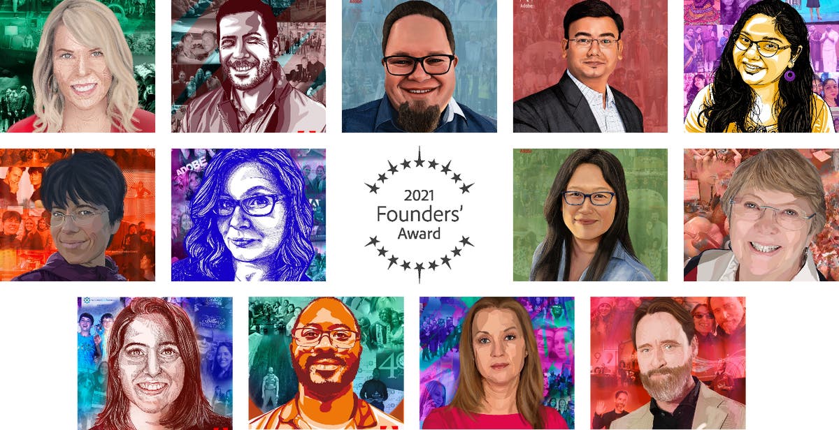 Adobe’s 2021 Founders’ Award recipients share their proudest career ...