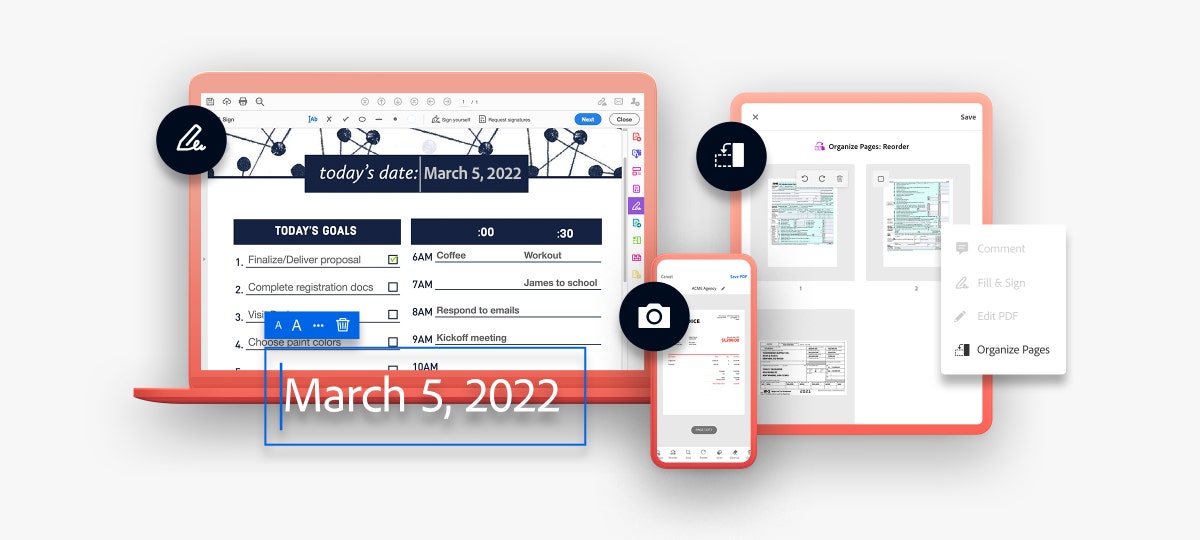 Document organization tips for working parents from Adobe Acrobat | Adobe