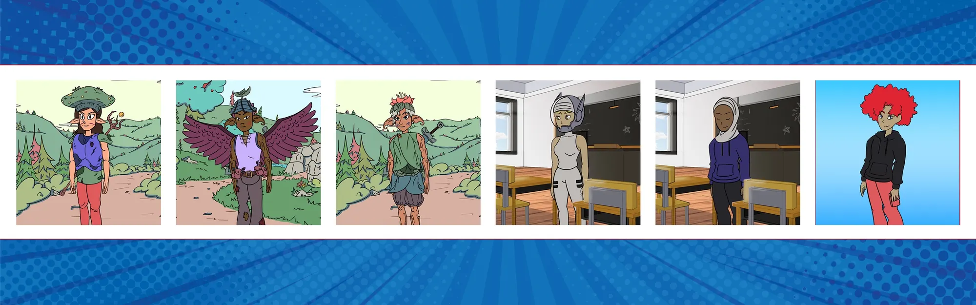 Anime & Fantasy Puppet Maker styles for Adobe Character Animator | Adobe