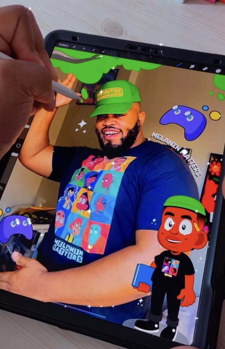 Thaddeus Coates on gentle reminders, afrofuturistic artwork, mental ...