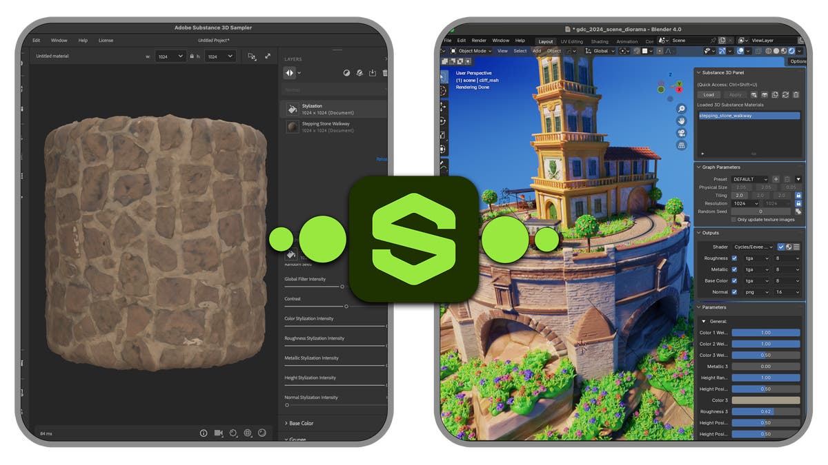 Substance 3D Connector: Bridging Tools in 3D Workflows | Adobe Blog