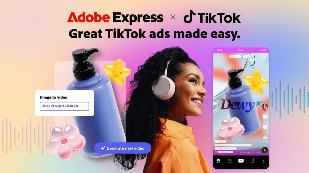 Maximize creative efficiency with TikTok Symphony in Adobe Express | Adobe Blog