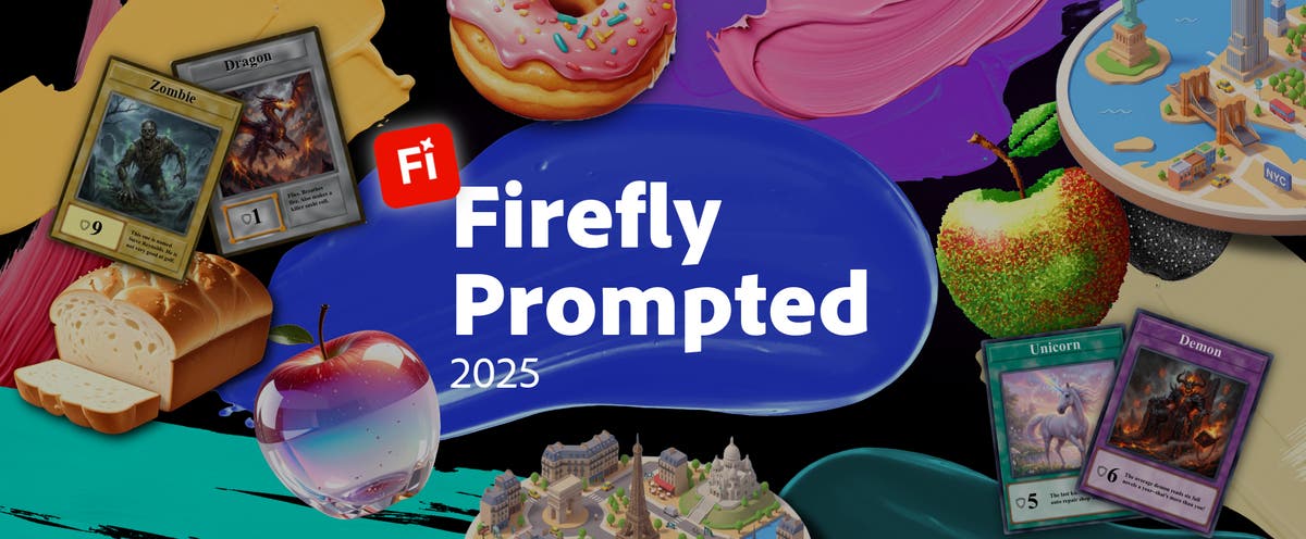 “Halftone” “nostalgia” and more: 2025’s top Firefly prompt trends ...