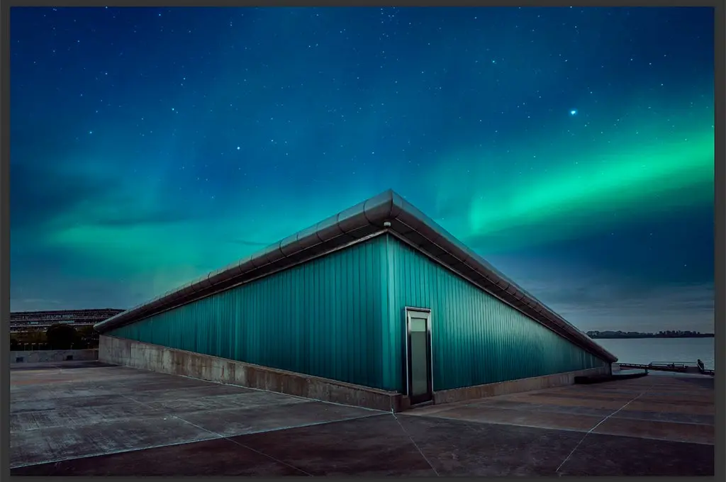 Sustitución de cielo creativa / paso por paso