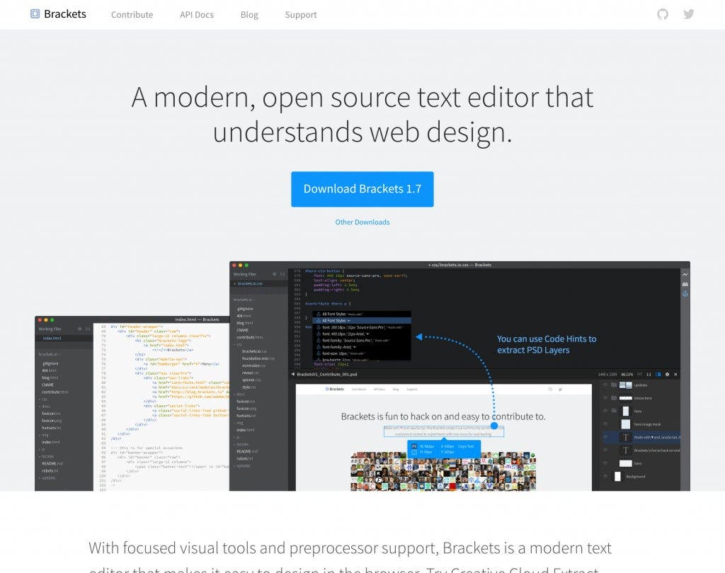 DreamweaverにBracketsが入ることで何が変わるのか