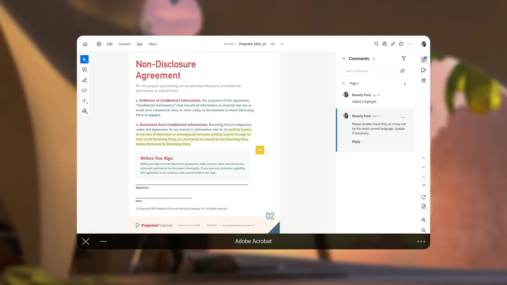 Adobe Acrobatがメタバースに進出：VR環境でドキュメント作成と共同作業を実現