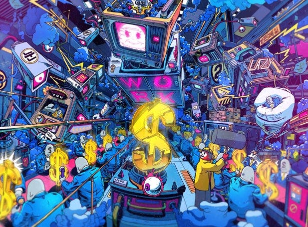 [영 아티스트에 묻다] NFT 플랫폼에서 자신만의 세계를 만들어가는 일러스트레이터 - 미스터미상